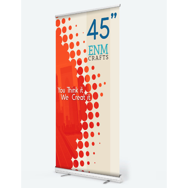 45" Roll-Up Banner Stand