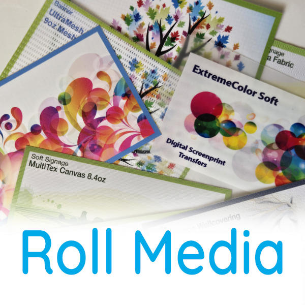 Roll Media Samples - Sign Ink, LLC