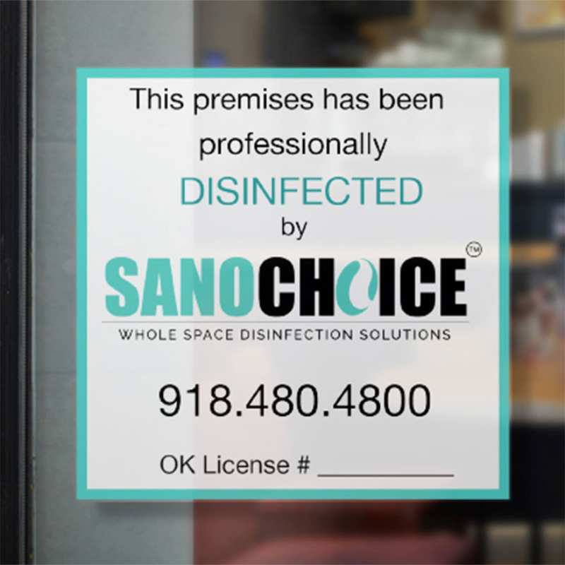 Durable and reusable Concept 208 White Static Cling